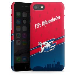 DeinDesign iPhone SE (2020) Handy Premium Case Smartphone Handyh&uuml;lle Schutzh&uuml;lle matt Adler Mannheim Sports Logo Premium Case
