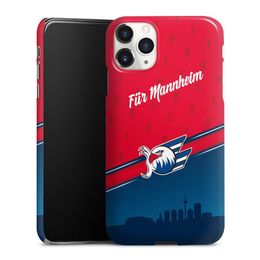 DeinDesign iPhone 11 Pro Max Handy Premium Case Smartphone Handyh&uuml;lle Schutzh&uuml;lle gl&auml;nzend Sports Adler Mannheim Logo Premium Case