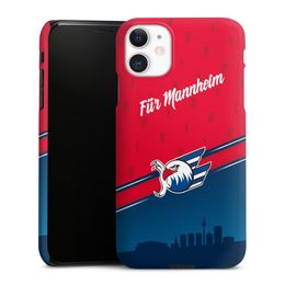 DeinDesign iPhone 11 Handy Premium Case Smartphone Handyh&uuml;lle Schutzh&uuml;lle matt Sports Adler Mannheim Logo Premium Case