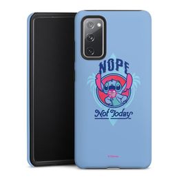 DeinDesign Galaxy S20 FE Handy Panzer Handyh&uuml;lle robuste Outdoor H&uuml;lle Schutzh&uuml;lle matt Disney Sayings Lilo & Stitch Tough Case