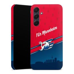 DeinDesign Galaxy A55 5G Handy Premium Case Smartphone Handyh&uuml;lle Schutzh&uuml;lle matt Sports Adler Mannheim Logo Premium Case