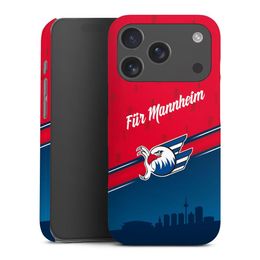 DeinDesign iPhone 17 Pro Handy Premium Case Smartphone Handyh&uuml;lle Schutzh&uuml;lle matt Sports Adler Mannheim Logo Premium Case