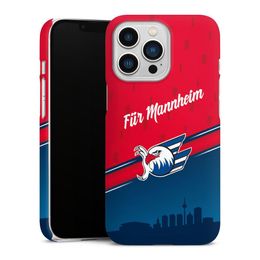 DeinDesign iPhone 13 Pro Handy Premium Case Smartphone Handyh&uuml;lle Schutzh&uuml;lle matt Sports Adler Mannheim Logo Premium Case