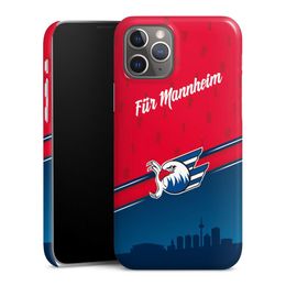 DeinDesign iPhone 12 Pro Handy Premium Case Smartphone Handyh&uuml;lle Schutzh&uuml;lle gl&auml;nzend Adler Mannheim Sports Logo Premium Case