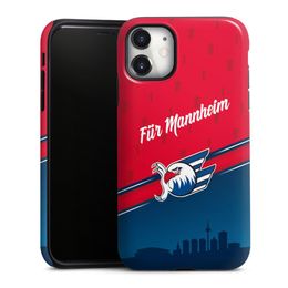 DeinDesign iPhone 11 Handy Panzer Handyh&uuml;lle robuste Outdoor H&uuml;lle Schutzh&uuml;lle gl&auml;nzend Adler Mannheim Sports Logo Tough Case