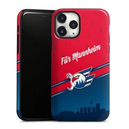 DeinDesign iPhone 11 Pro Handy Panzer Handyh&uuml;lle robuste Outdoor H&uuml;lle Schutzh&uuml;lle gl&auml;nzend Adler Mannheim Sports Logo Tough Case