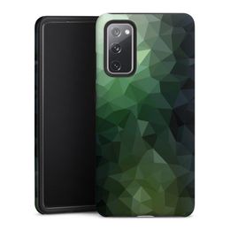 DeinDesign Galaxy S20 FE Handy Panzer Handyh&uuml;lle robuste Outdoor H&uuml;lle Schutzh&uuml;lle matt Mosaic Geometric Tarnmuster Tough Case
