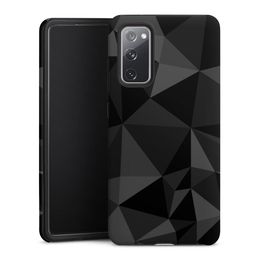DeinDesign Galaxy S20 FE Handy Panzer Handyh&uuml;lle robuste Outdoor H&uuml;lle Schutzh&uuml;lle matt Muster Geometric Abstract Tough Case