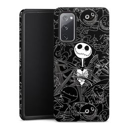 DeinDesign Galaxy S20 FE Handy Panzer Handyh&uuml;lle robuste Outdoor H&uuml;lle Schutzh&uuml;lle matt Nightmare Before Christmas Halloween Disney Tough Case