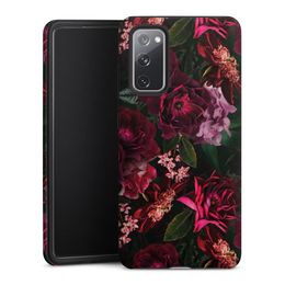 DeinDesign Galaxy S20 FE Handy Panzer Handyh&uuml;lle robuste Outdoor H&uuml;lle Schutzh&uuml;lle matt Blossom Flowers Rose Tough Case