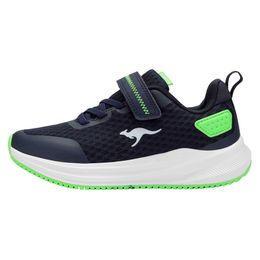 Kangaroos M&auml;dchen Sneaker "K-RDK FAM EV", Gr. 35, blau, Mesh, Synthetik, Schuhe