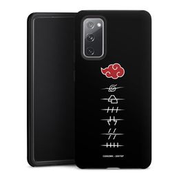 DeinDesign Galaxy S20 FE Handy Panzer Handyh&uuml;lle robuste Outdoor H&uuml;lle Schutzh&uuml;lle matt Naruto Shippuden Akatsuki Official Licensed Product Tough Case
