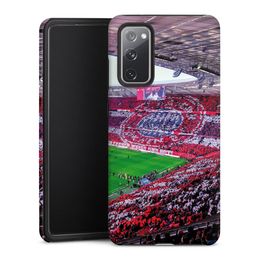 DeinDesign Galaxy S20 FE Handy Panzer Handyh&uuml;lle robuste Outdoor H&uuml;lle Schutzh&uuml;lle matt Stadium Fcb Fc Bayern M&uuml;nchen Tough Case