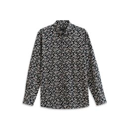 Bugatti Herren Langarmhemd "Soft Cotton", bunt, Gr. S, gebl&uuml;mt, 100% Baumwolle, Hemden, mit floralem Muster und im Modern Fit