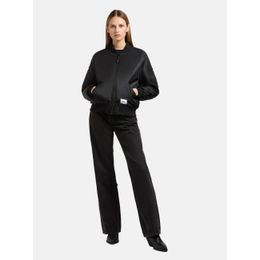 Khujo Damen Bomberjacke "Kasia"schwarz, Gr. XXL, Obermaterial: 100% Nylon. Innenfutter: 100% Polyester. Wattierung: 100% Polyester, Jacken, Modische