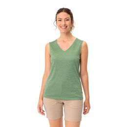 Vaude Damen Funktionstop "WOMEN'S ESSENTIAL TOP", gr&uuml;n, Gr. 34, Obermaterial: 100% Polyester, Tops, sportliche Schnittform, f&uuml;r Trekking und Wandern,