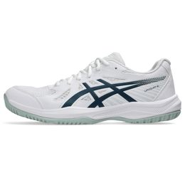 asics Herren Hallenschuh "UPCOURT 6", Gr. 46, wei&szlig;, Synthetik, Schuhe, besonders geeignet f&uuml;r Handball und Volleyball