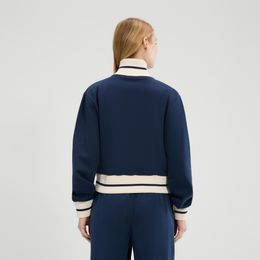 Ellesse Damen Trainingsjacke, blau, Gr. 40, Obermaterial: 80% Baumwolle, 20% Polyester, Jacken, f&uuml;r Erwachsene konzipiert, pflegeleicht, aus