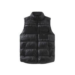 883POLICE Herren Steppweste "883 Police YANTS GILET"schwarz, Gr. XXL, 100% Polyester, Westen