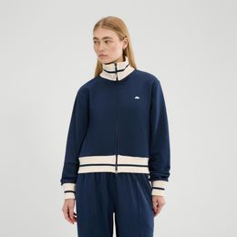 Ellesse Damen Trainingsjackenavy, Gr. 42, Obermaterial: 80% Baumwolle, 20% Polyester, Jacken, f&uuml;r Erwachsene, aus Baumwolle und Polyester,
