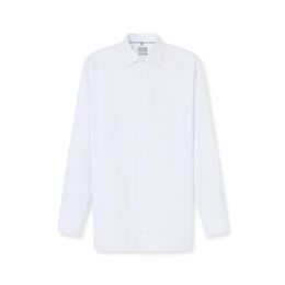 OLYMP Herren Businesshemd "OLYMP Luxor 24/Seven, Comfort Fit, New Kent"wei&szlig;, Gr. 47, 64% Baumwolle, 27% Polyester, 9% Elasthan, Hemden
