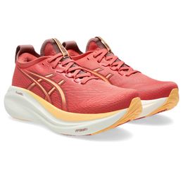 asics Damen Laufschuh "GEL-NIMBUS 27", Gr. 38schwarz pink clay, orange glow, Textil, Schuhe