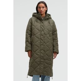 Harlem Soul Damen Steppjackedeep khaki, Gr. M, unifarben, Steppware, Material Oberstoff: 100% Polyester, Futter Rumpf: 100% Polyamid, Futter &Auml;rmel: