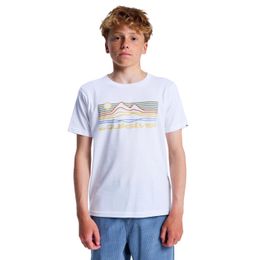 Quiksilver Jungen T-Shirt "Ev Light Waves"wei&szlig;, Gr. 12, 100% Baumwolle, Shirts