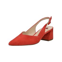 H&ouml;gl H&Ouml;GL Damen Pumps "H&ouml;gl Pumps Leder", Gr. 37,5, orange, Leder, Schuhe