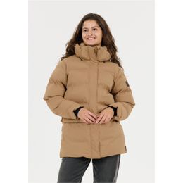 WHISTLER Damen Steppjacke "Creed"karamell, Gr. 42, kariert, unifarben, 100% Polyester, Jacken, in atmungsaktiver und winddichter Qualit&auml;t