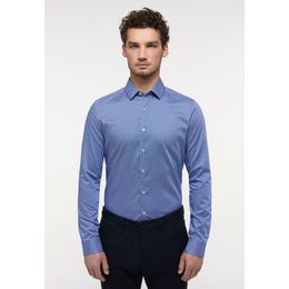 Eterna Herren Langarmhemd "SUPER SLIM"hellblau, Gr. 42, Twill, 100% Baumwolle, Hemden, NON IRON (b&uuml;gelfrei)