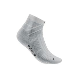 Sportsocken Bauerfeind "RUN PERFORMANCE LOW CUT SOCKS", Herren, Gr. 38-41, wei&szlig;, Obermaterial: 91% Polyamid, 9% Elasthan, Socken Sportsocken, Laufsocken