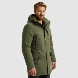 PME-Legend PME LEGEND Herren Parkadusty olive, Gr. M, unifarben, Web, Obermaterial: 100% Nylon, Jacken, mit Kapuze