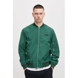 Blend Herren Bomberjacke "BHJacket", gr&uuml;n, Gr. XL, unifarben, 100% Polyester, Jacken, L&auml;ssige Bomberjacke mit Badge