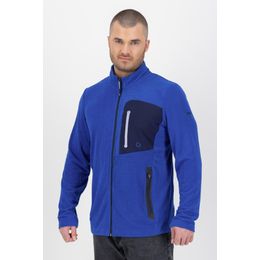 LPO Damen Fleecejacke "SORREL II MN"blau, Gr. 58, 93% Polyester, 7% Elasthan, Jacken, hochgeschlossener Kragen