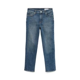 V&eacute;ro Moda VERO MODA Damen Skinny-fit-Jeans "VMROSIE MR SLIM ANK J NOOS RA3047"dunkelblau denim, Gr. S, unifarben, Denim/Jeans, Obermaterial: 99% Baumwolle, 1%