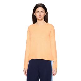 Cartoon Damen Strickpullover "Damen mit Rundhalsausschnitt"canteloupe, Gr. 34, Obermaterial: 63% Polyacryl, 25% Polyamid, 8% Wolle, 4% Elasthan,