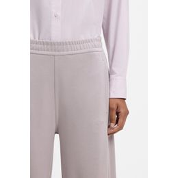 BOSS Orange Damen Jogginghose "Eluxey Premium Damenmode"open lila 540, Gr. L, unifarben, Sweatware, Obermaterial: 52% Modal, 46% Polyester, 2%