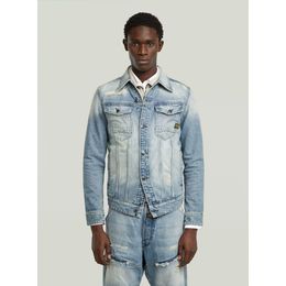 G-Star Raw G-STAR Herren Jeansjacke "Essential Arc 3D Unisex Jacke", blau, Gr. XXL, Obermaterial: 100% Baumwolle, Jacken