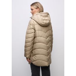 Street One Damen Steppjackesmooth champagne, Gr. 40, unifarben, Stoff, Obermaterial: 100% Polyester. Futter: 100% Polyester. F&uuml;llung: 100% Polyester,