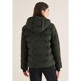 Cecil Damen Steppjacke, gr&uuml;n, Gr. XL, unifarben, Stoff, Obermaterial: 100% Nylon. Futter: 100% Polyester. F&uuml;llung: 100% Polyester, Jacken, mit Kapuze