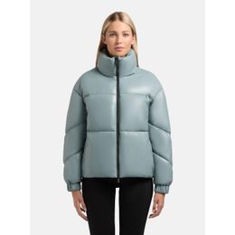 Khujo Damen Steppjacke "Khalia"hellblau, Gr. XS, Obermaterial: 100% Polyurethan. Innenfutter: 100% Polyester. Wattierung: 100% Polyester.