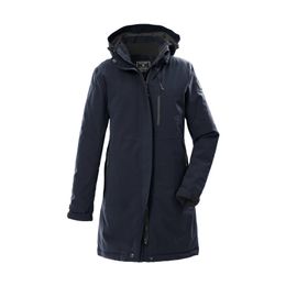 Killtec Damen Parka "KOW 220 WMN PRK", blau, Gr. 38, Obermaterial: 100% Polyester.Futter: 100% Polyester.F&uuml;llung: 100% Polyester, Jacken,