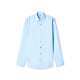 OLYMP Herren Businesshemd "OLYMP Level Five, Body Fit, New York Kent"bleu, Gr. 43, 100% Baumwolle, Hemden