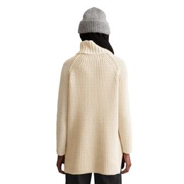 Marc O'Polo Damen Rollkragenpullover, beige, Gr. XS, MARC O'POLO DENIM, Strick, Obermaterial: 60% Baumwolle, 40% Polyacryl, Pullover, relaxedfit, aus Organic