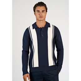 LINDBERGH Damen Strickpullover "LINDBERGH Strickpullover"navy, Gr. S, Obermaterial: 100% Baumwolle, Pullover