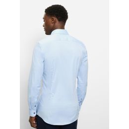 OLYMP Herren Businesshemd "OLYMP No. Six, Super Slim, New York Kent", blau, Gr. 42, 97% Baumwolle, 3% Elastolefin, Hemden
