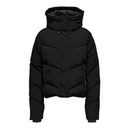 Steppjacke Only "ONLHARPER LIFE SHORT PREMIUM JACKET OTW", Damen, Gr. M, schwarz, Web, Obermaterial: 100% Polyester, unifarben, Jacken Steppjacke