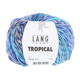 Tropical von Lang Yarns, Blau/T&uuml;rkis, aus Baumwolle