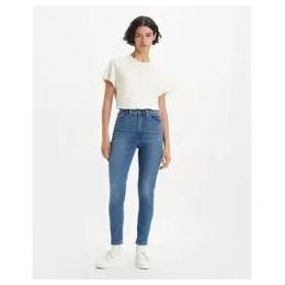 Levi's Levi's f&uuml;r Damen. A5758-0008 Jeans Retro High Skinny blau (25/28), L&auml;ssig, Baumwolle, Denim